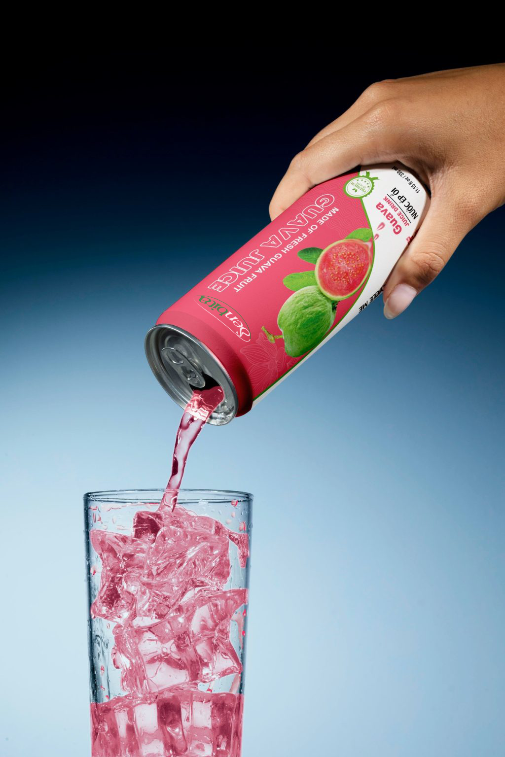 SENBITA Wholesaler Guava juice drink in 500ml Can - Sen Beverage