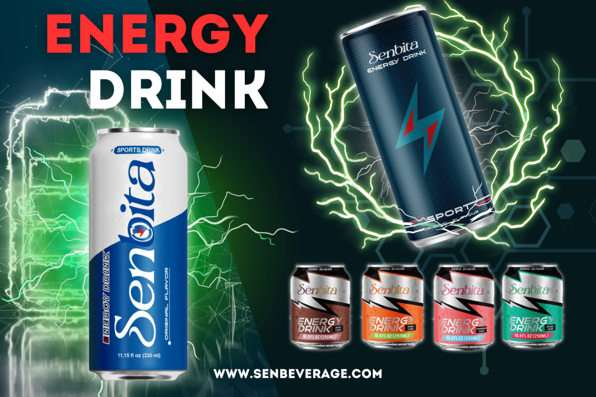 OEM Energy Drink Original Flavor in 250ml short can - Sen Beverage
