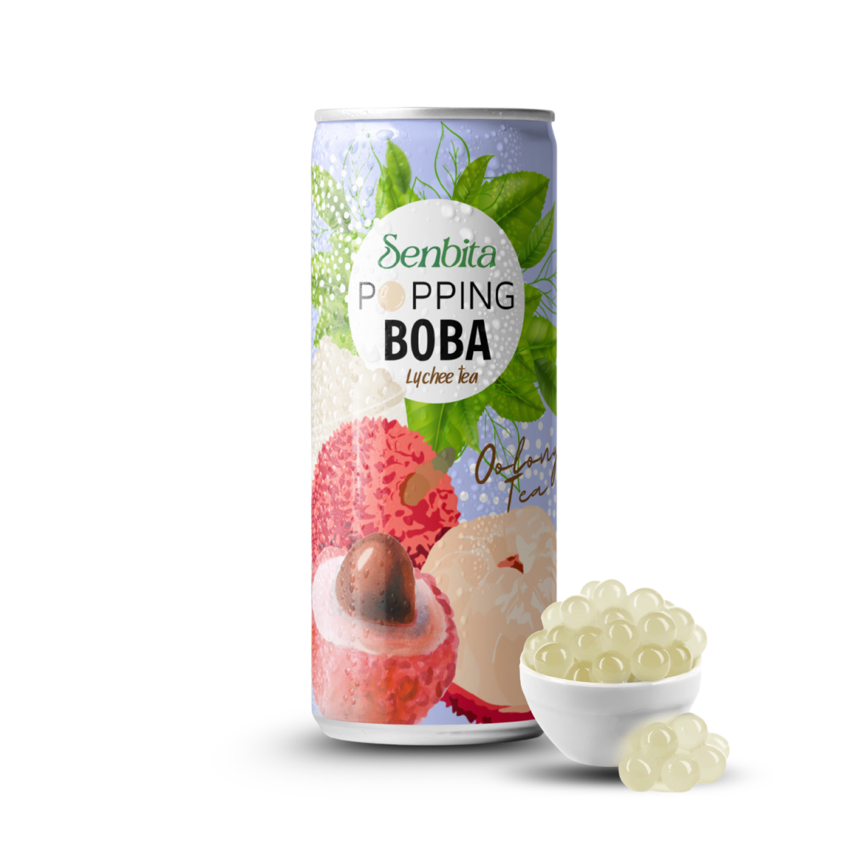 Blueberry Popping Boba Tea Can 250ml – A Modern, Export-Ready Beverage ...